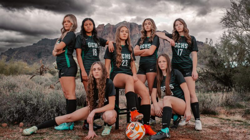 The Process: Inside Ashley Orellana's playoff shoot with Gilbert Christian High School's Girls ...